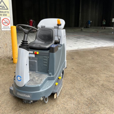 Nilfisk BR855 Ride On Scrubber Dryer For Sale